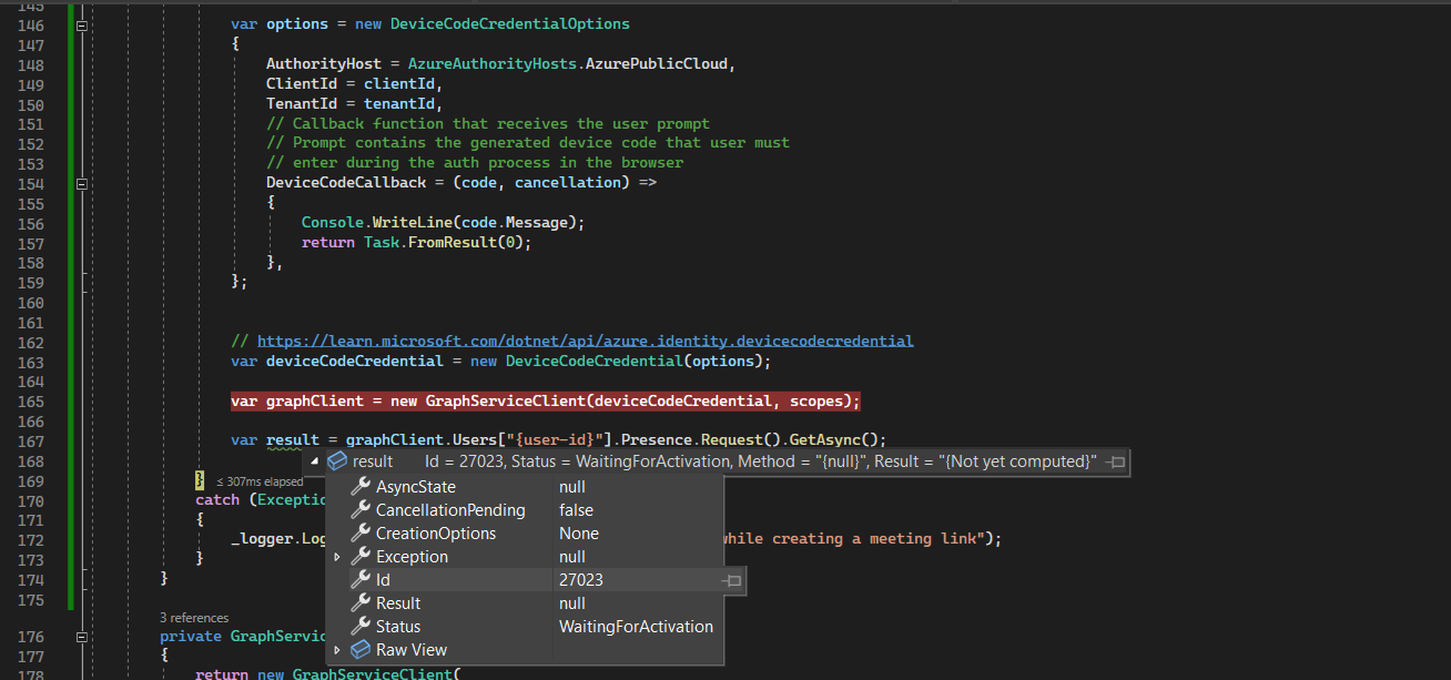 Application permission for Get Presence is still not working - Microsoft Q&A