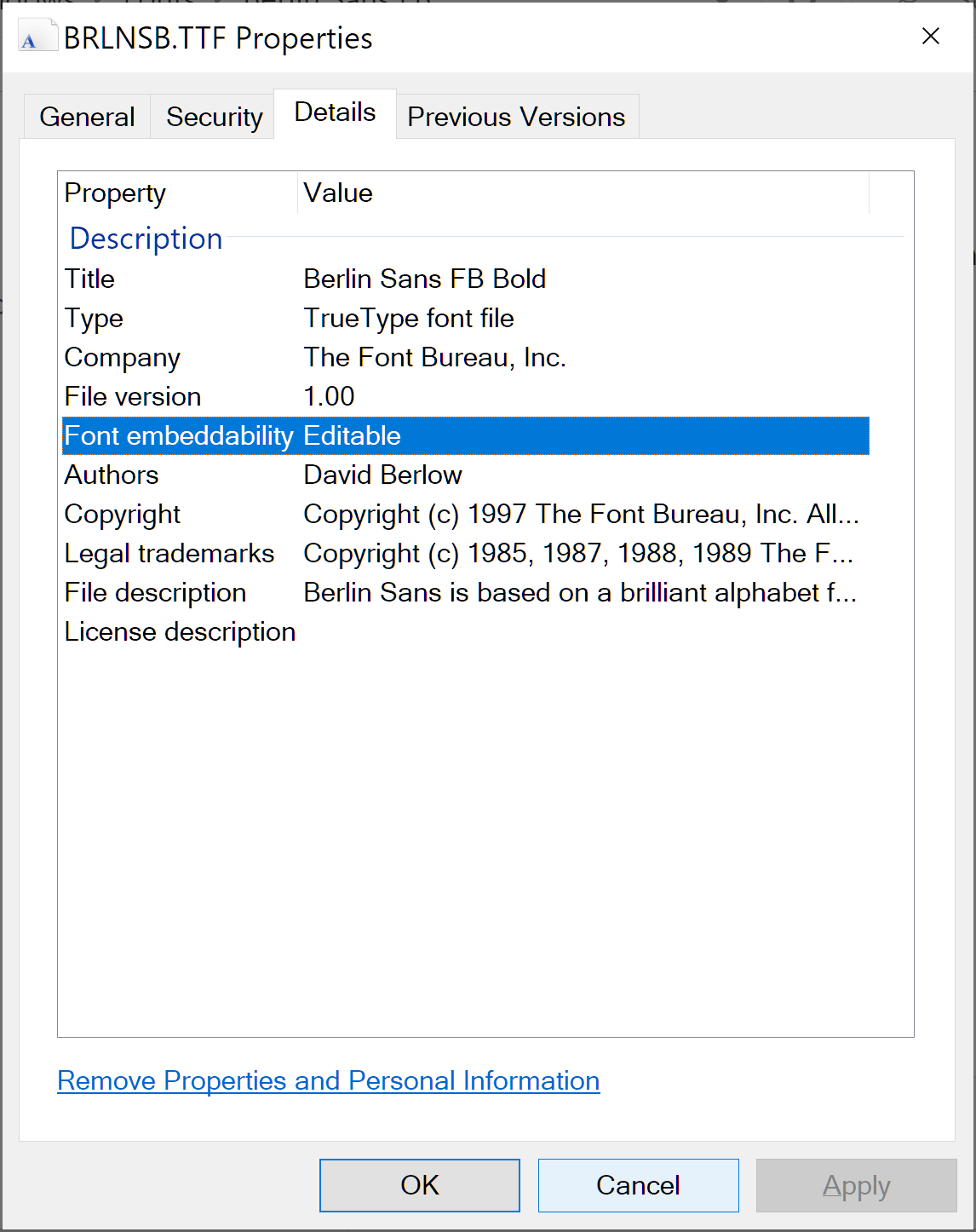 Font cannot be saved - font not available - Microsoft Q&A
