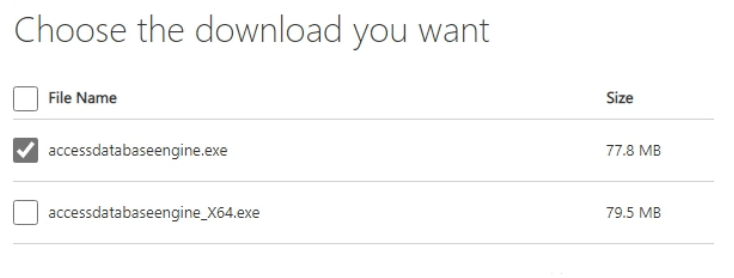 Microsoft ACE.OLEDB.16 Provider - Microsoft Q&A