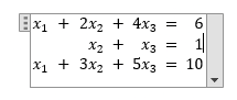 How do I align equations relative to each other vertically in word ...