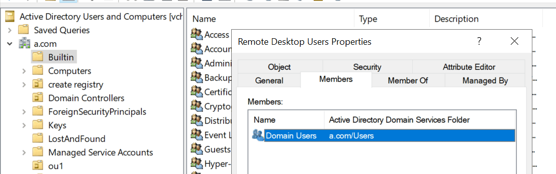Group Policy controlling access to the Domain Controller - Microsoft Q&A