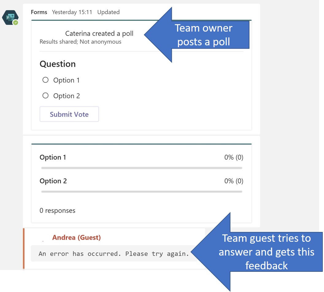 Polling in Microsoft Teams - How to include External Users - Microsoft Q&A