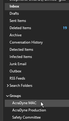 Trouble Accessing Items in folder path \\******@domain.com\Conversations\Target Folder ...