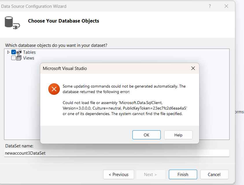 error in Visual Studio 2022 - Microsoft Q&A