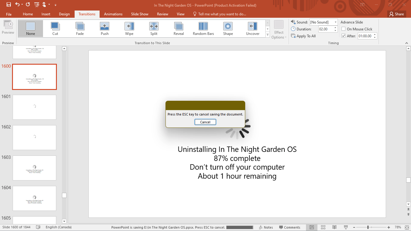 PowerPoint won't save my document - Microsoft Q&A