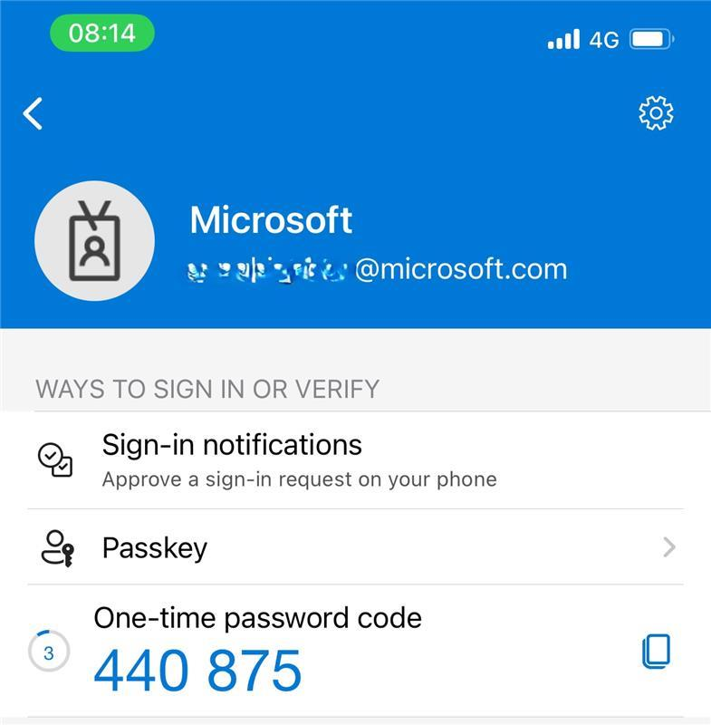 Authenticator App not working for personal and work emails - Microsoft Q&A