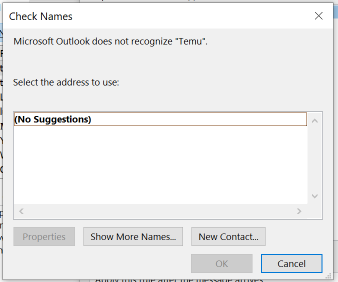 How to specify only part of a sender's name in Outlook rule - Microsoft Q&A