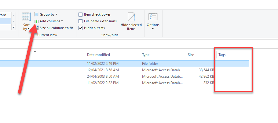 Information on Windows 10 File Explorer Tagging for Folders - Microsoft Q&A