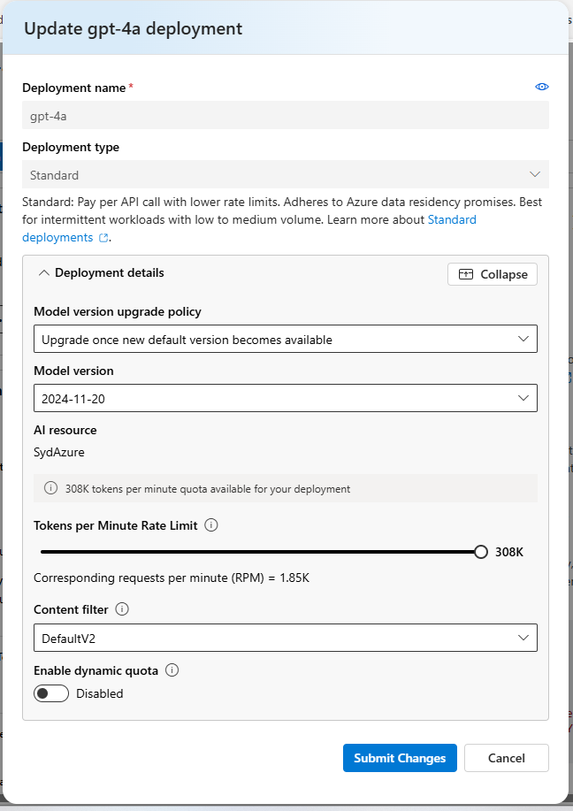429 Rate Limit Errors on GPT-4o - Microsoft Q&A