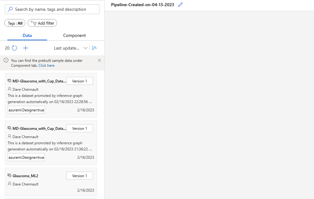 How to Create File based data set for Image Classification in Azure ML Designer - Microsoft Q&A