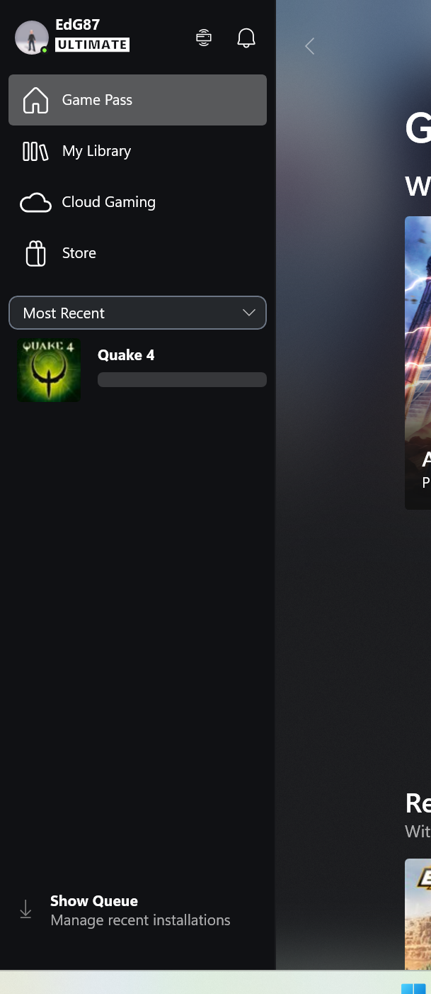 Flyout only in windows - Microsoft Q&A