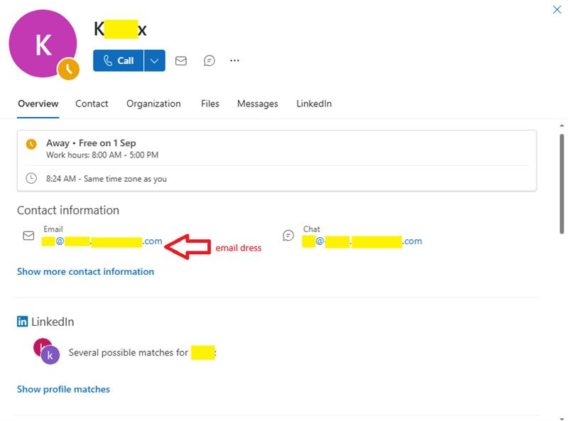 View a senders email address in the new Outlook interface - Microsoft Q&A
