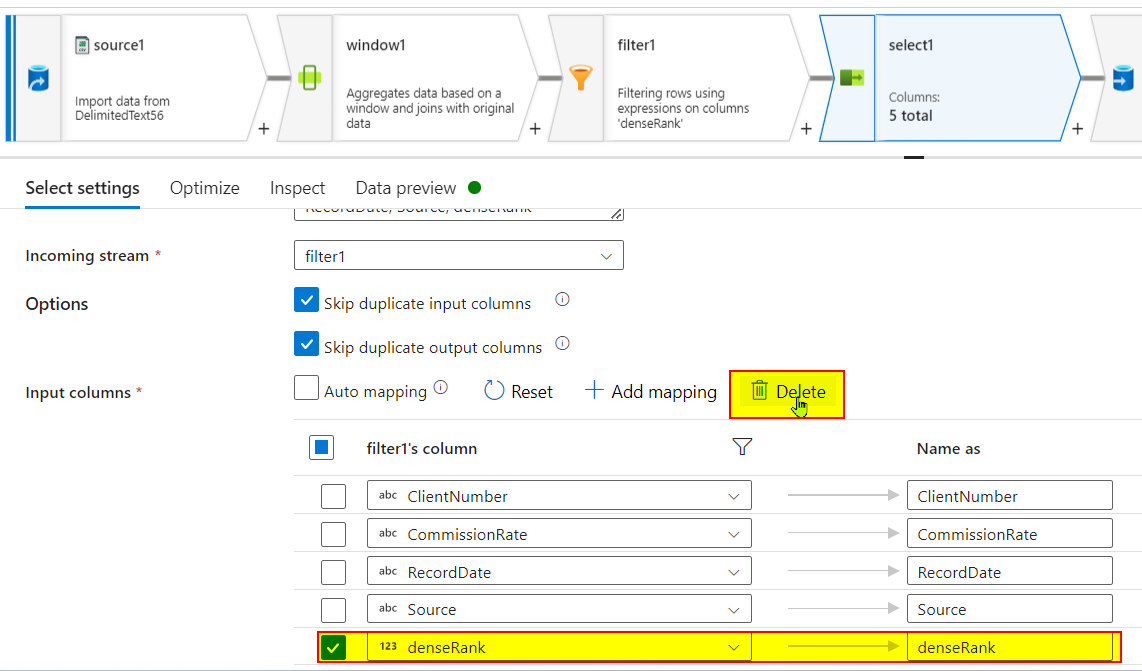 ADF Data Flow : Roll Up or AGG if GROUP BY record count = 2 - Microsoft Q&A