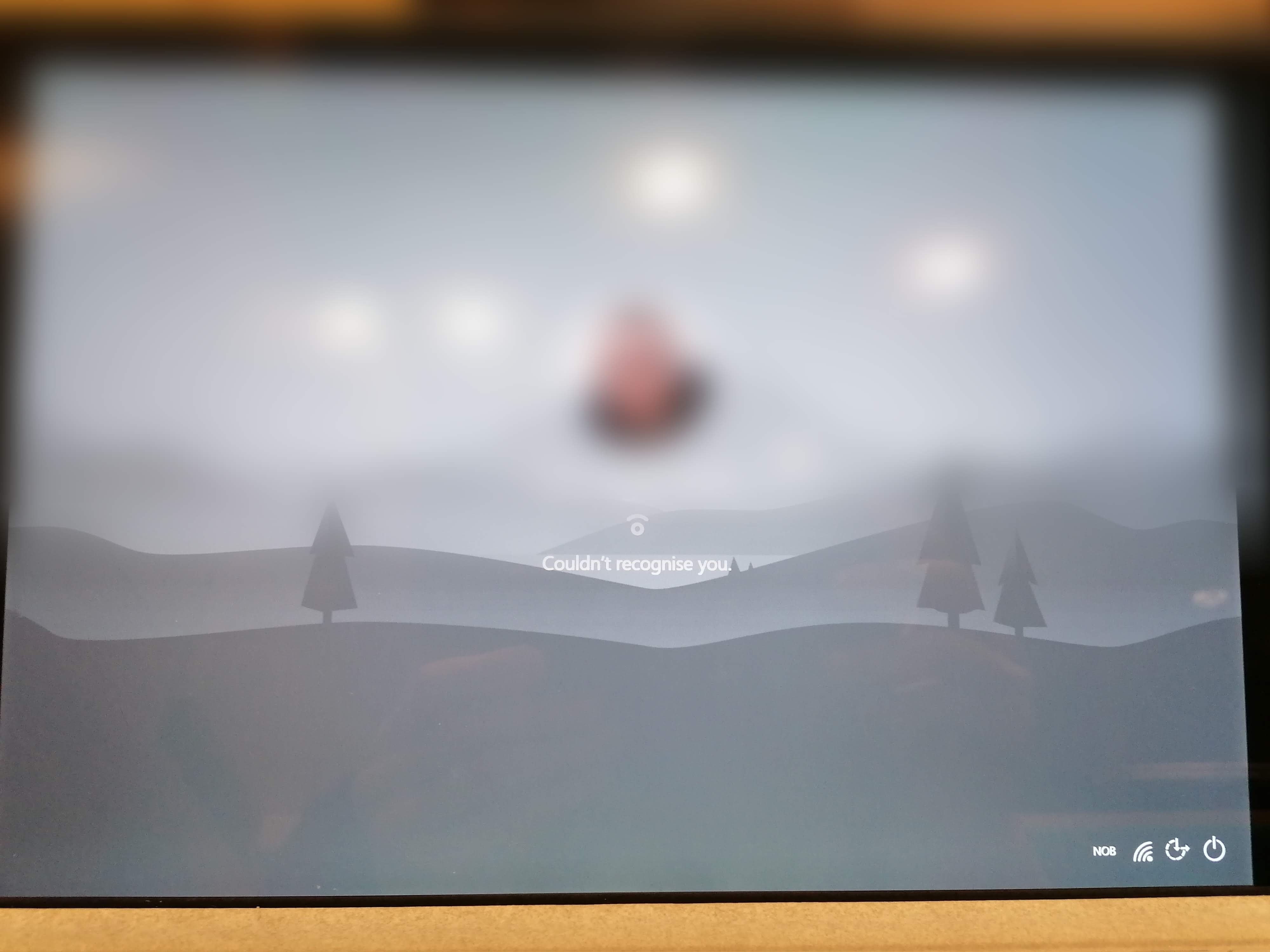 Windows Hello Face sign-in stuck in "couldn't recognise you" on Surface ...