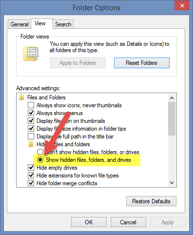 My Files suddenly Disappeared and the Size of the Folder Still exist ...