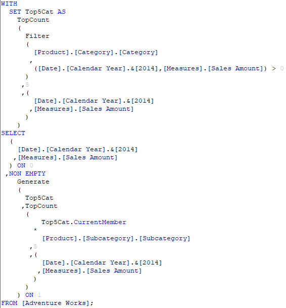Nested TOPCOUNT between 2 attributes within same dimension using ... Nested TOPCOUNT between 2 attributes within same dimension using ...