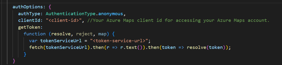 How to connect to Azure Maps with Managed Identity access using azure-maps-control package from ...