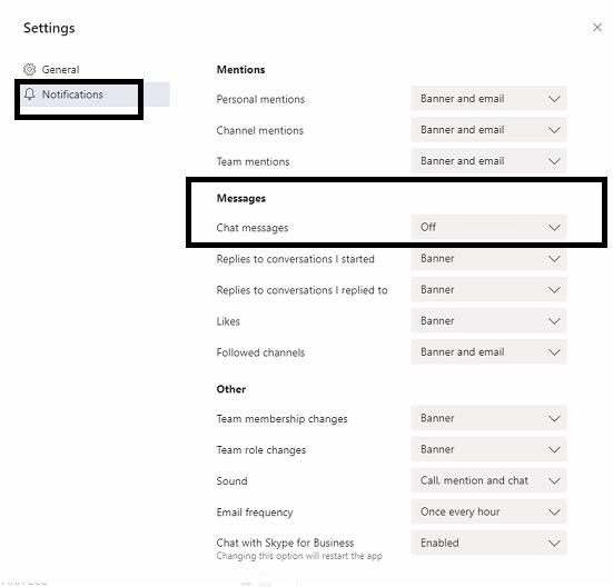 Disable Toast Notifications in Teams - Microsoft Q&A