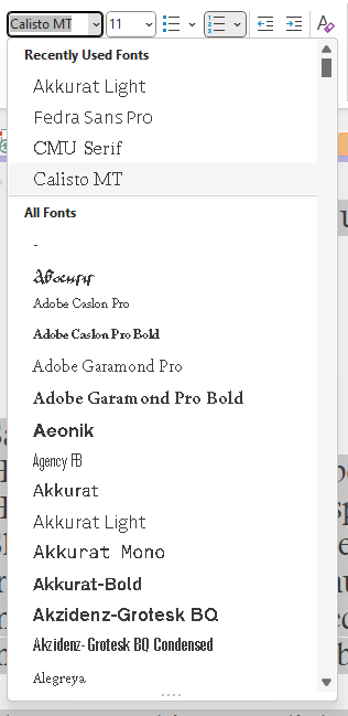 All installed fonts have stopped working in OneNote - Microsoft Q&A