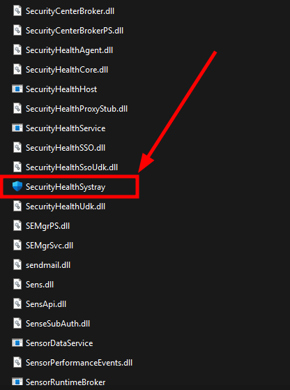 windows security notification is not seen in the tray - Microsoft Q&A