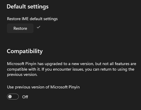 How to fix Microsoft Pinyin - Microsoft Q&A