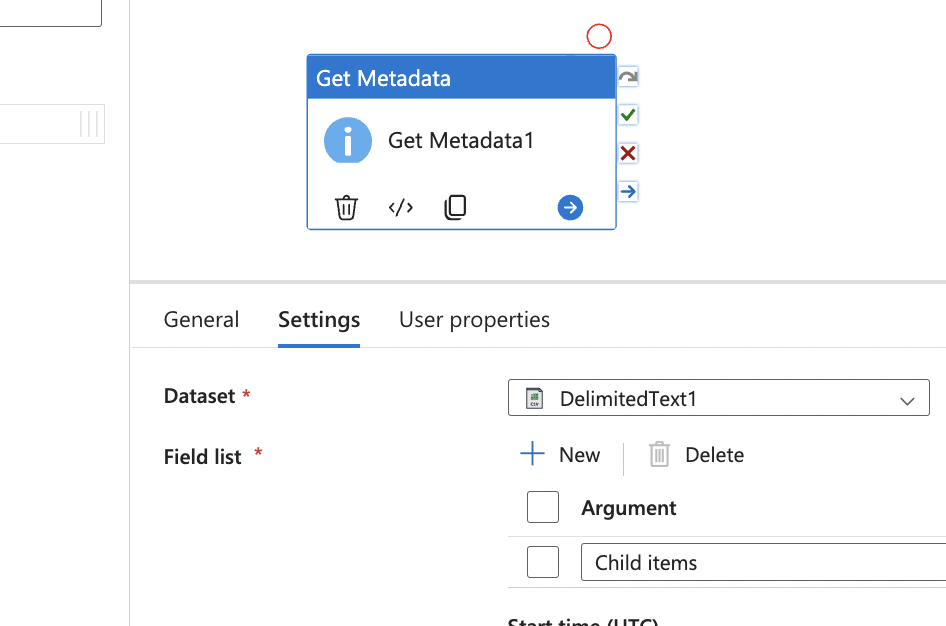 Get MetaData Activity unable to read from Blob container - Microsoft Q&A