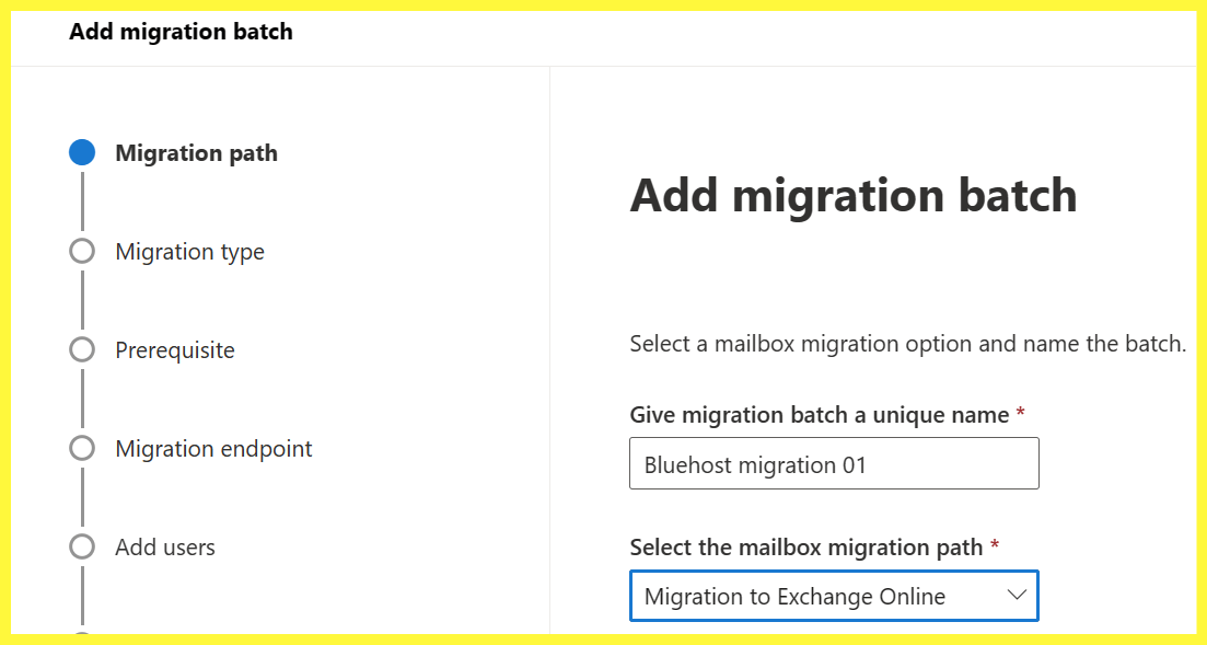 Migrating from BlueHost to Office 365 - Microsoft Q&A