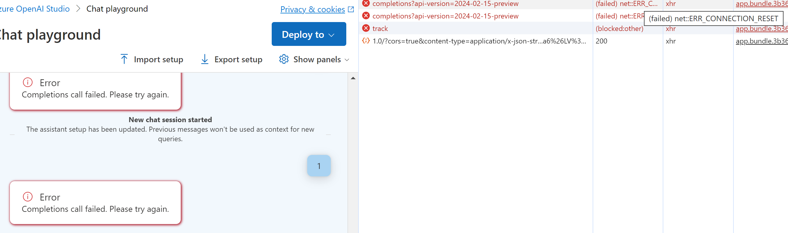 Unable to use openai service. - Microsoft Q&A