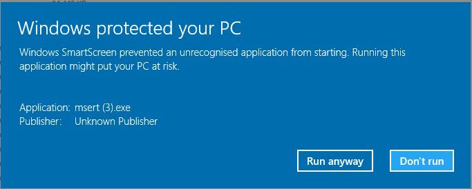 How Do I Run Msert.exe in Windows 10? - Microsoft Q&A