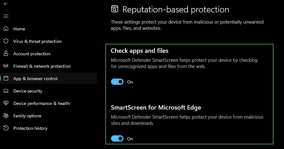 How do I know if I have Microsoft Defender Web protection? I have a ...