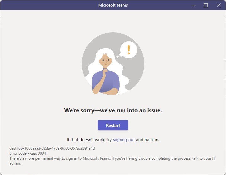 Can't sign in to office desktop apps - Microsoft Q&A