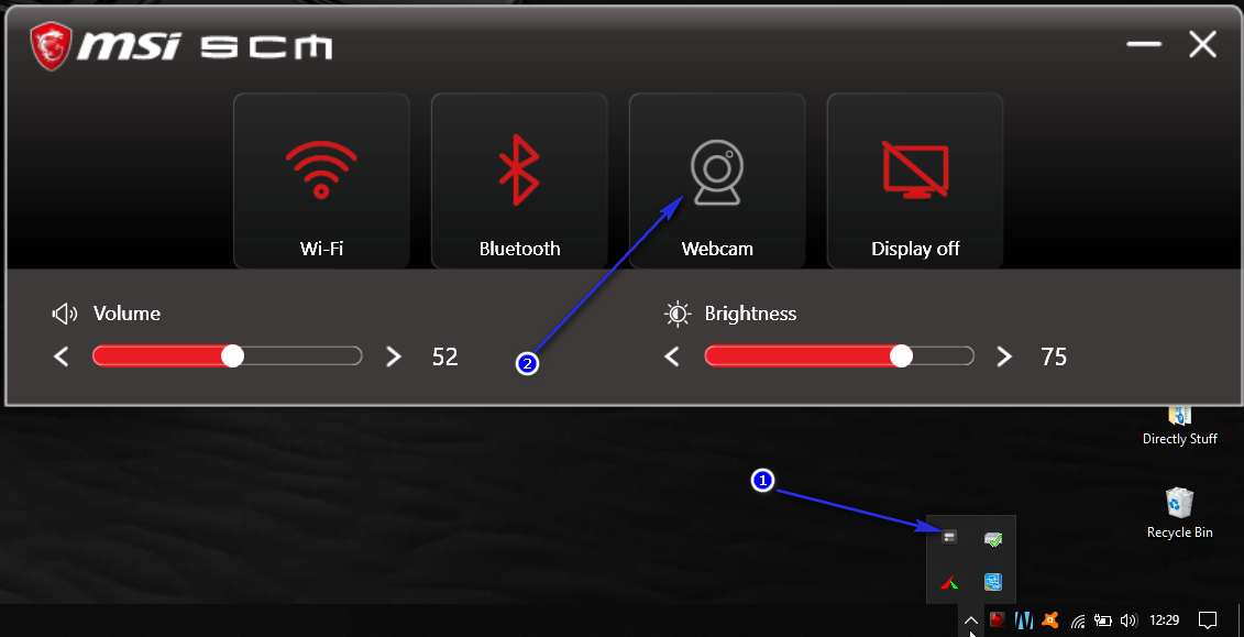 Camera in MSI laptop has Black screen. - Microsoft Q&A