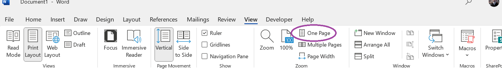 The view has changed from single page to double page - Microsoft Q&A