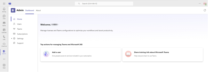 Having an issue accessing Microsoft Teams Admin Center. - Microsoft Q&A