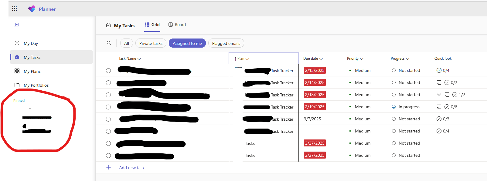 On Teams, why are project tasks assigned to me not showing up Planner's ...
