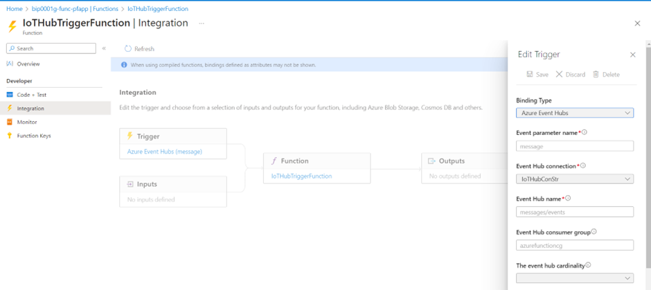 Iot Hub Trigger Function Outputs So Many Logs Microsoft Qanda