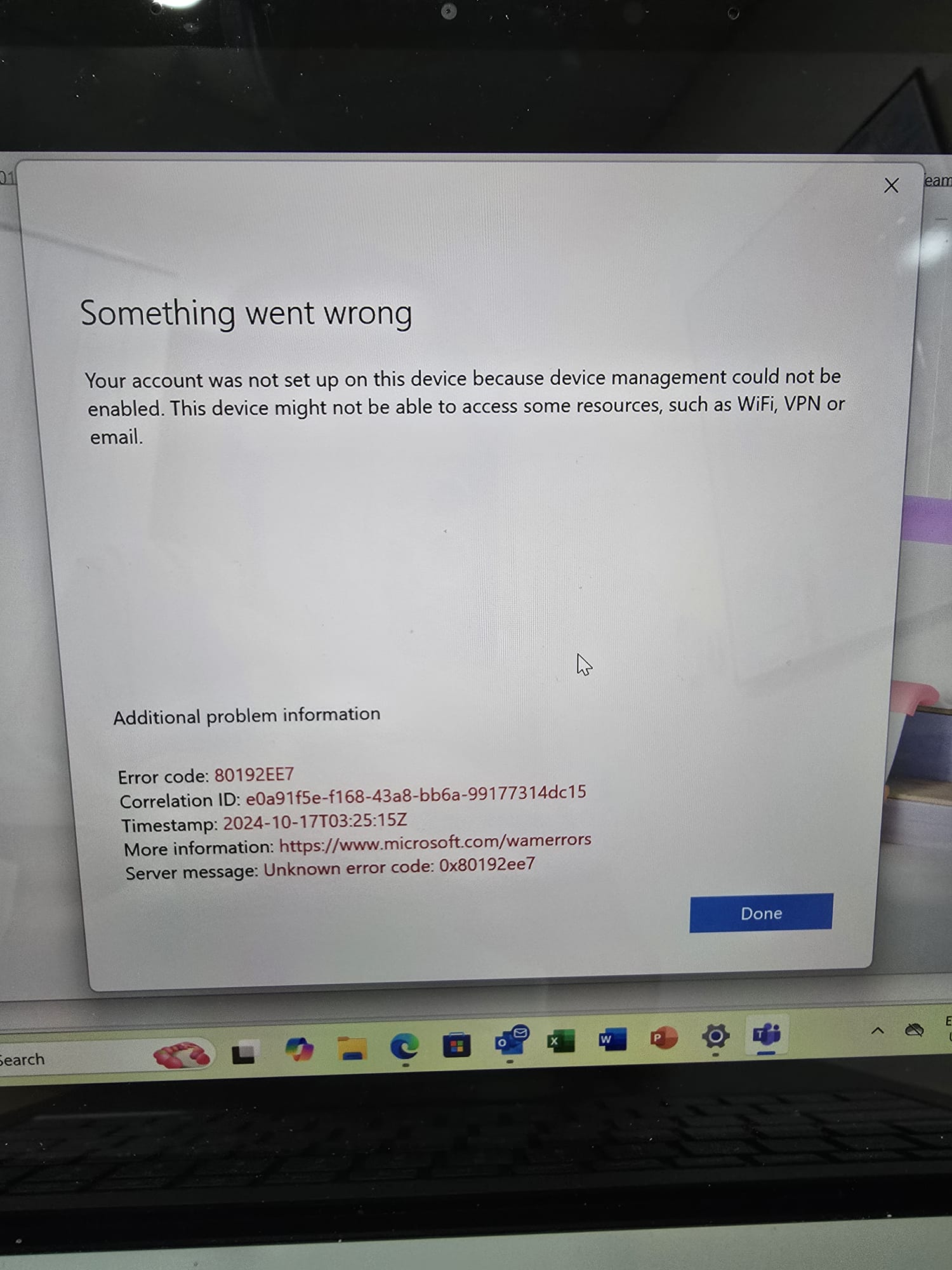 Microsoft Team not in the organization - Microsoft Q&A