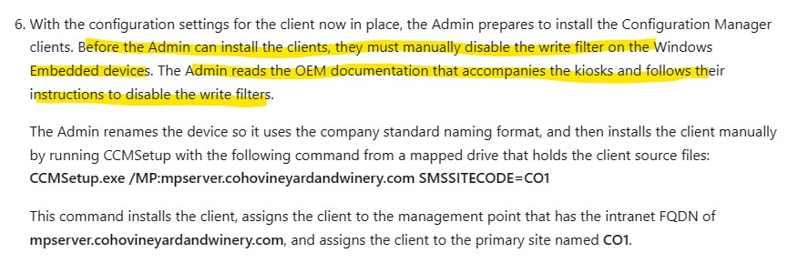 Good morning, I have the following error when installing the MCM client ...