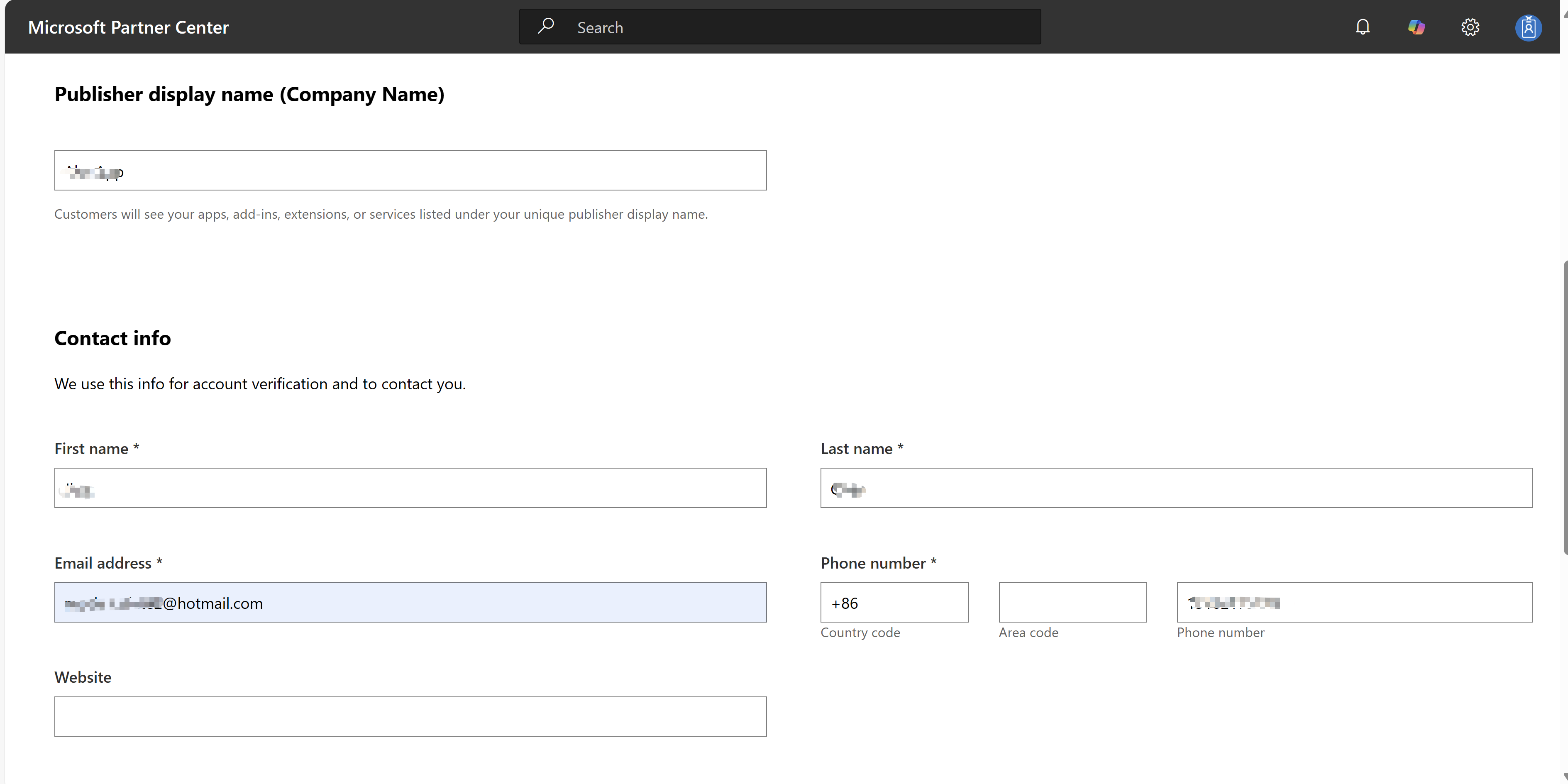 Blocked by registering as microsoft developer - Microsoft Q&A