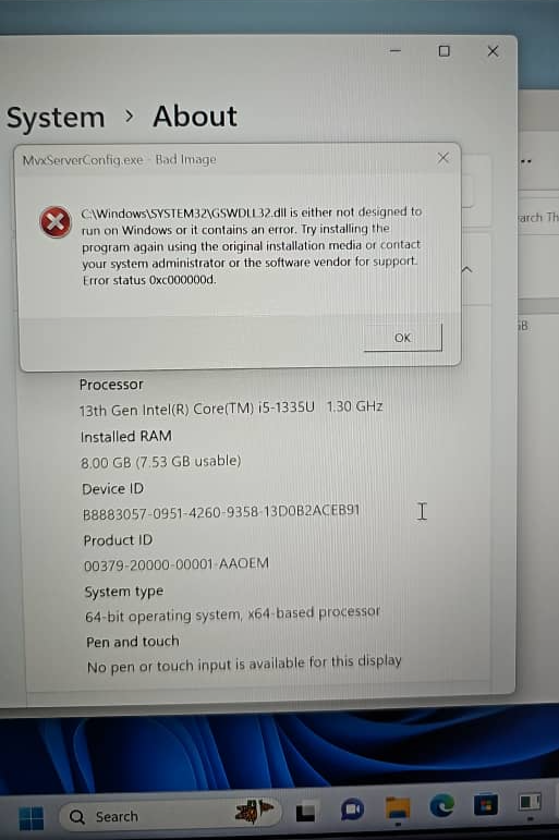 Dll Files Error When Installing An Old Generation Erp Application Into Windows 11 Microsoft Qanda