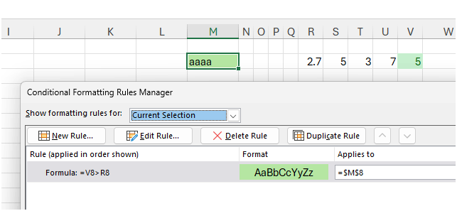 How Can I conditionally format, one cell based on if another cell is ...