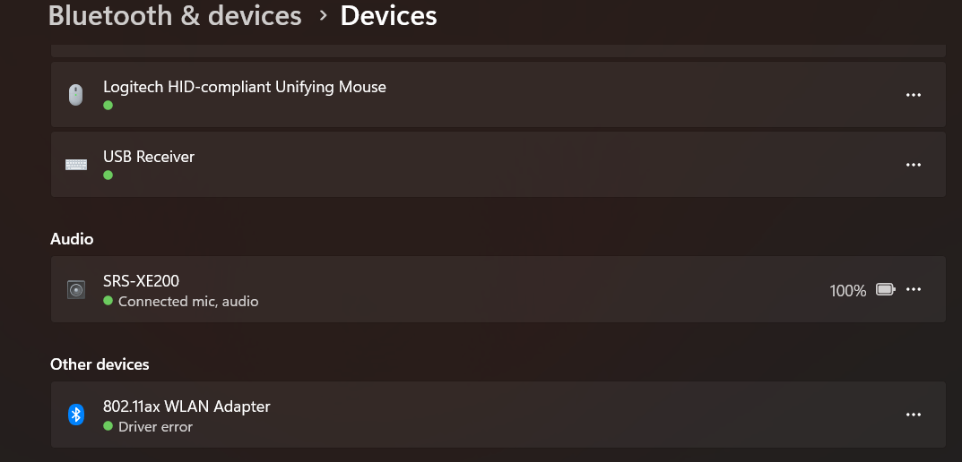 TP Link TX20u Nano will not work because Generic Blutooth Adapter has ...