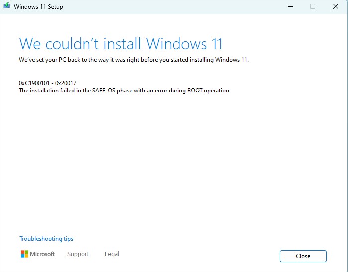 Windows 11 Update 25H2 Error and WinRE Problems - Microsoft Q&A