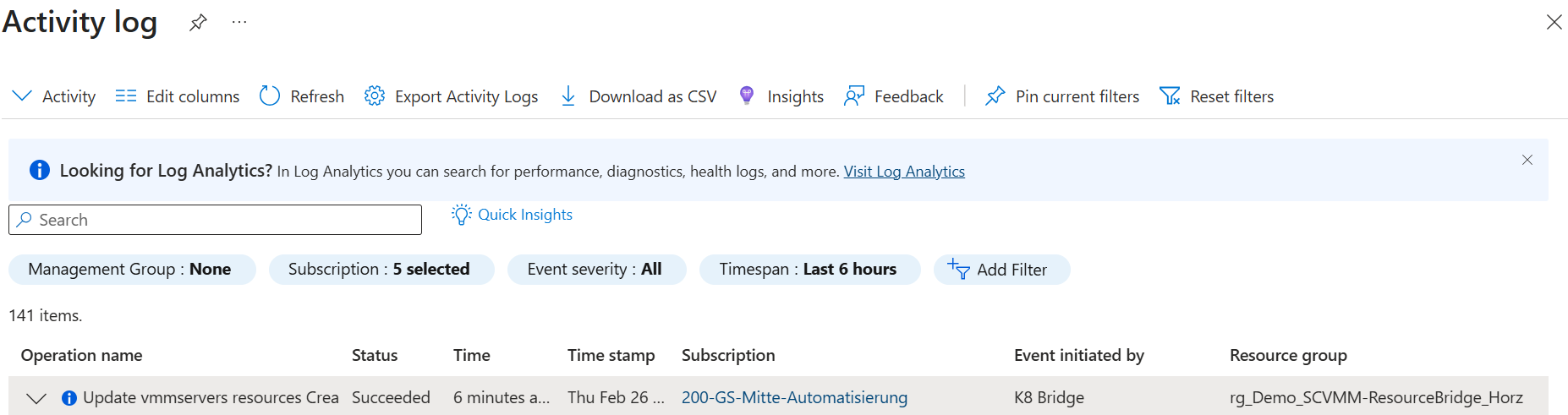 How to enable VM from Azure Arc SCVMM resource bridge for virtual ...