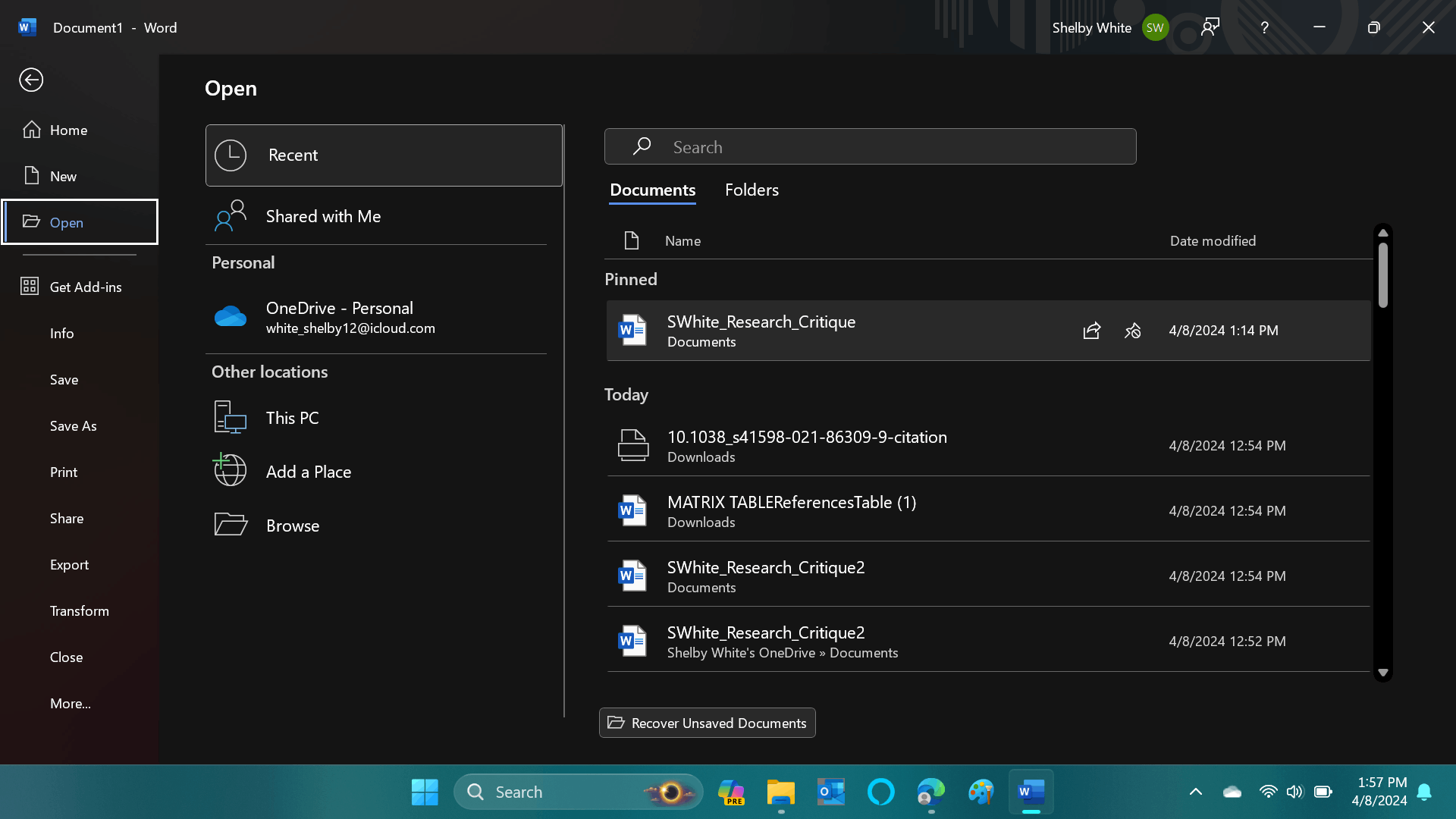 Word help - Microsoft Q&A
