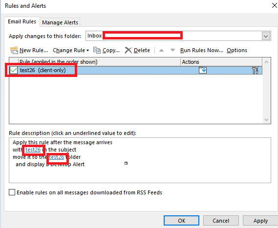 How to see unread number notification on MAIN FOLDERS when there is ...