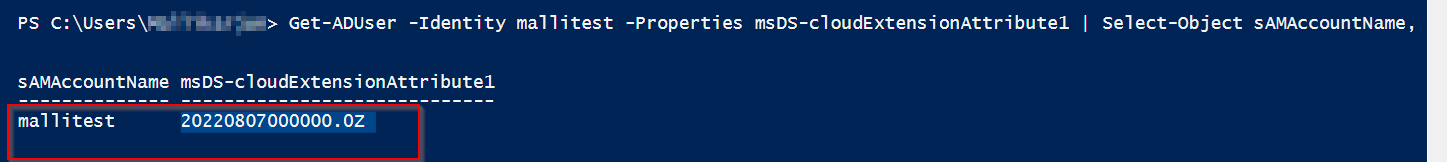 Help With A Powershell Script Function To Update The Employeehiredate Attribute In Hybrid