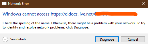 Not able to Map Network Drive to OneDrive - Microsoft Q&A