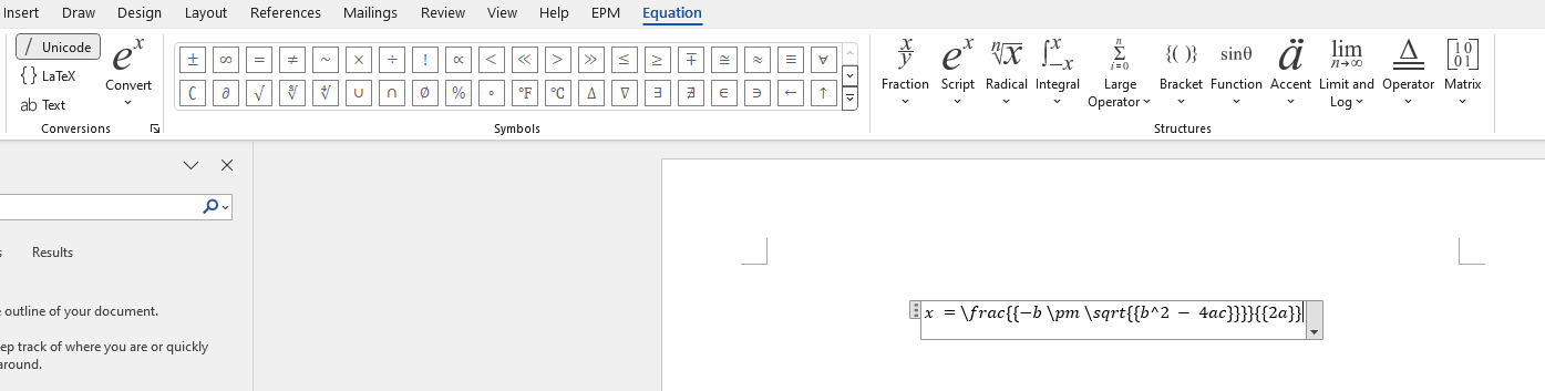 How i can write Latex in One note - Microsoft Q&A