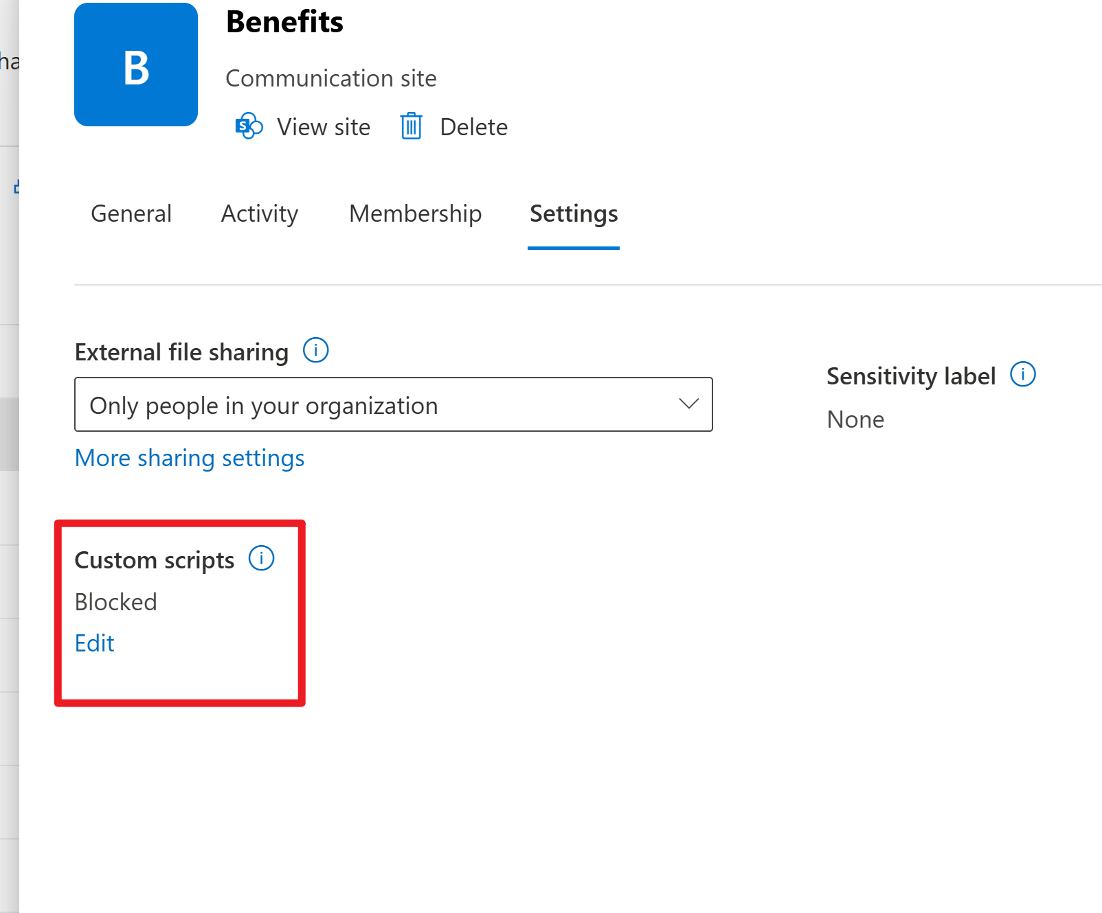 SharePoint app is visible under "Apps for SharePoint" but not in the ...